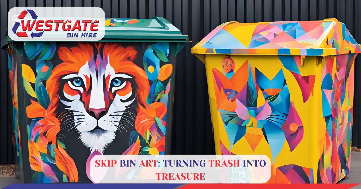 Skip Bin Art: Turning Trash into Treasure - Westgate Bin Hire