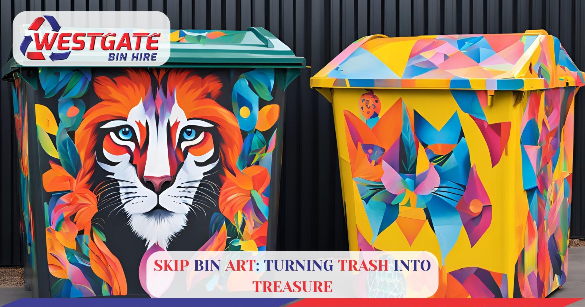 Skip Bin Art: Turning Trash into Treasure - Westgate Bin Hire