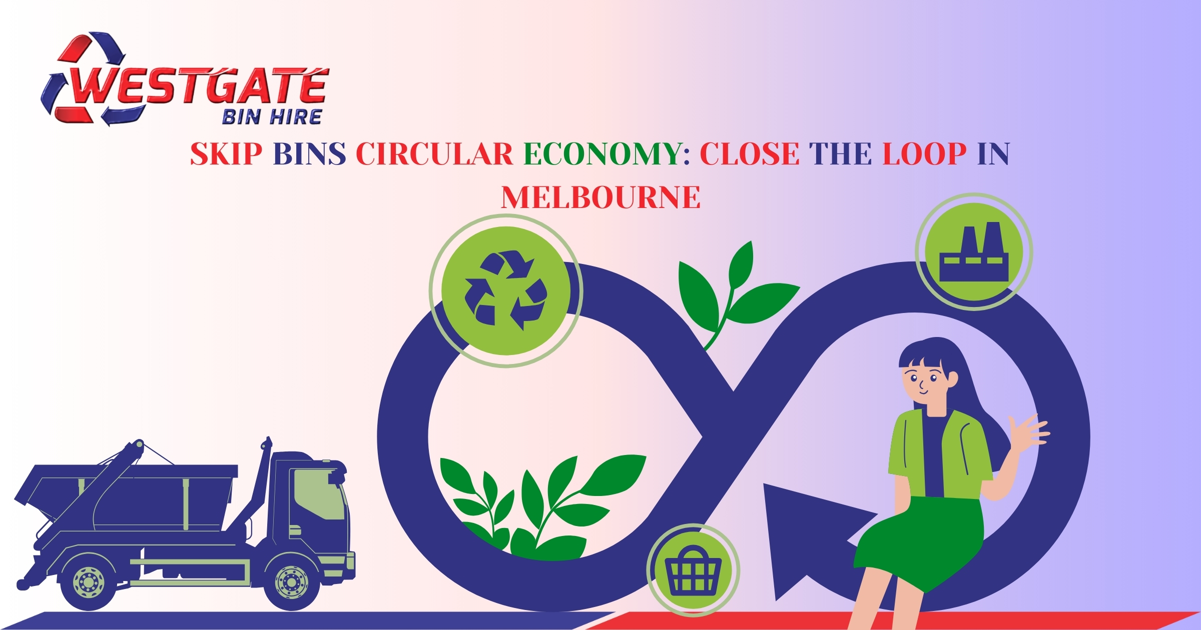 Skip Bins Circular Economy: Close the Loop in Melbourne - Westgate Bin Hire